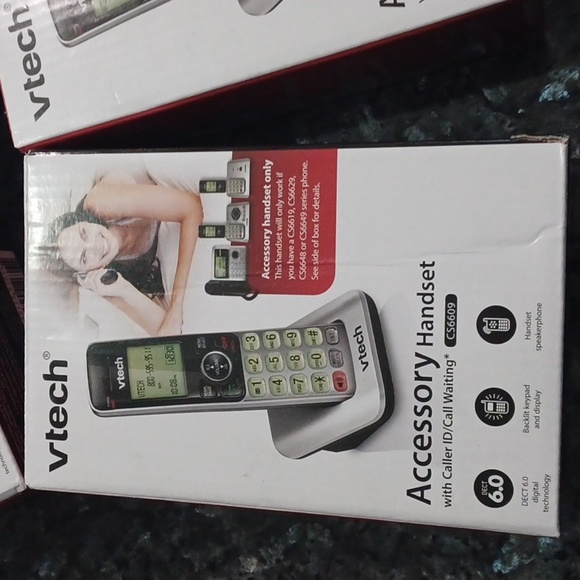 vtech | Other | New Vtech Cordless Handsets 4 To Sell Handset Model 669 ...